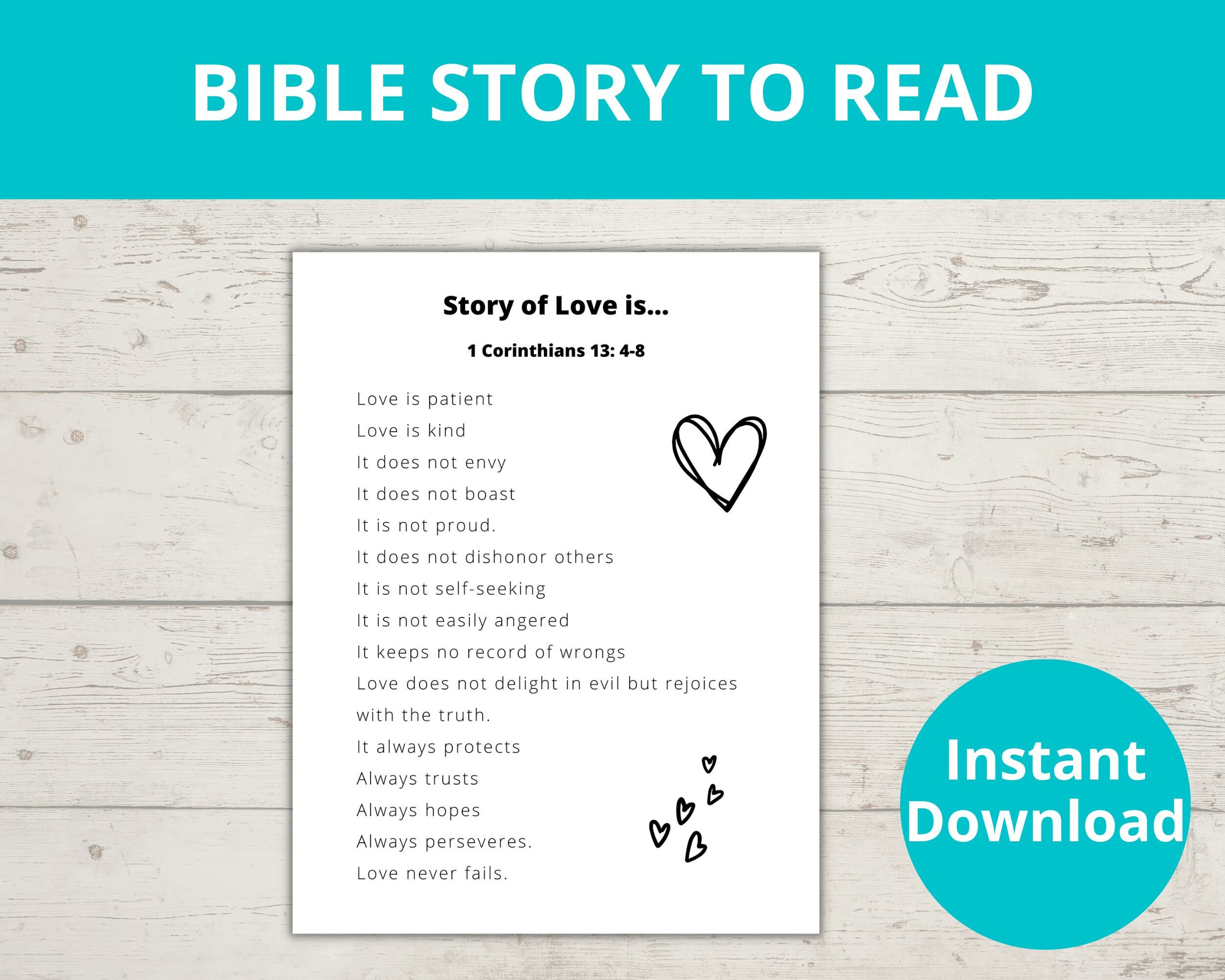 Love is Patient Love is Kind, 1 Corinthians 13, Love is Patient Craft ...