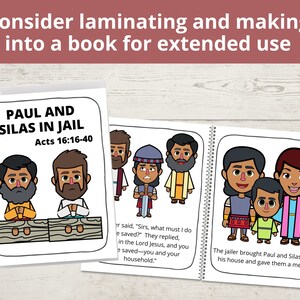 Paul and Silas, Bible Crafts for Kids, Church Bulletin Board, Book of ...