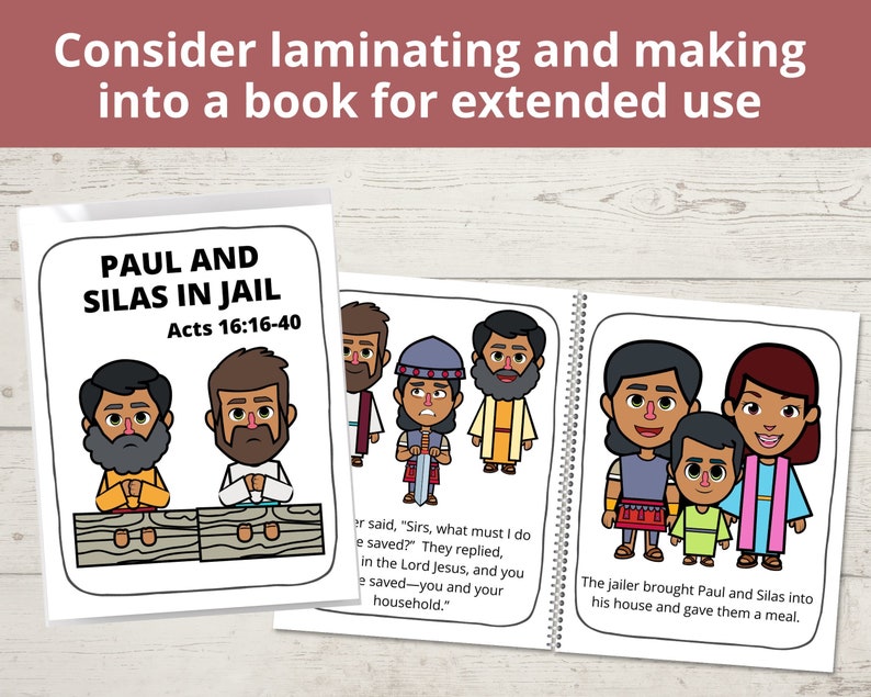 Paul and Silas, Bible Crafts for Kids, Church Bulletin Board, Book of ...