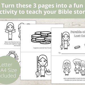 Parable of the Lost Coin, Sunday School Crafts, Jesus Parables, Jesus ...