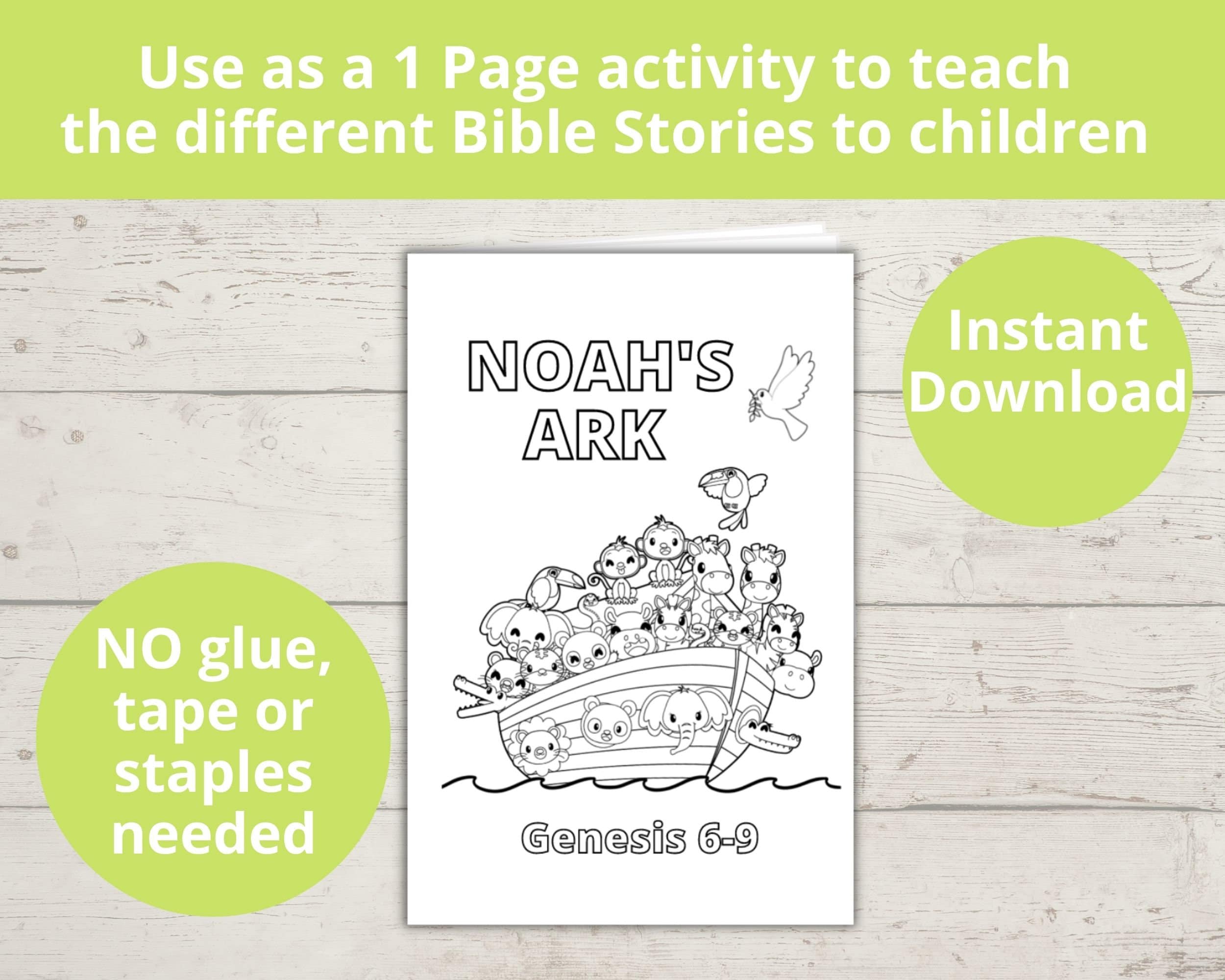 Noahs Ark Kids, Sunday School Activities, Bible Story Craft, Old ...
