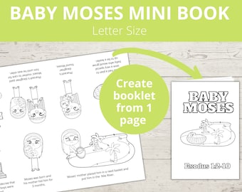 Baby Moses Printable - Etsy
