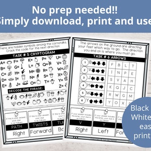 Fall Escape Room for Kids, Escape Room Printable, Thanksgiving Games ...