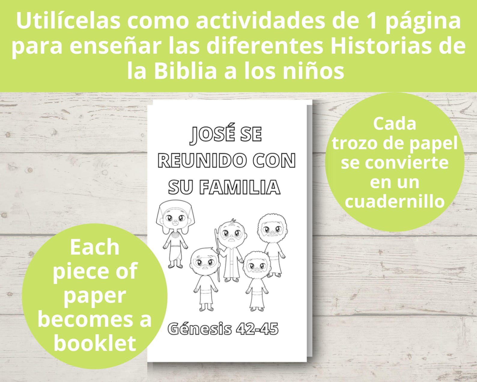 Spanish Bible Story Crafts, Biblia En Espanol, Bible Story Activities ...