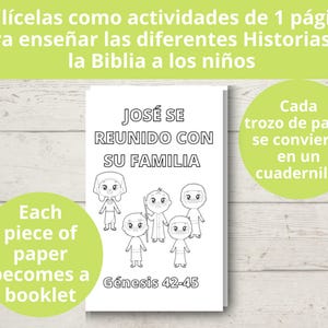 Spanish Bible Story Crafts, Biblia En Espanol, Bible Story Activities ...