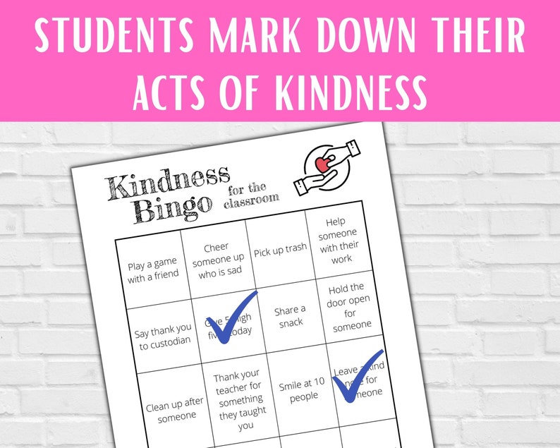 Pink Shirt Day Activities, Kindness Bingo, Pink Shirt Bingo, Anti ...