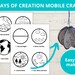 Days of Creation Bible Story Activities, Sunday School Craft, Activity ...
