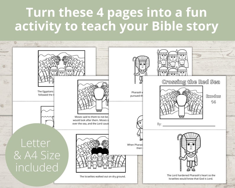 Crossing the Red Sea, Moses and the Parting of the Red Sea, Sunday ...