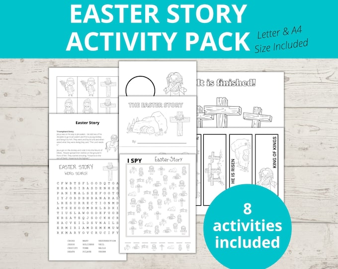 Jacob and Esau, Bible Story for Kids, Sunday School Activity, I Spy ...