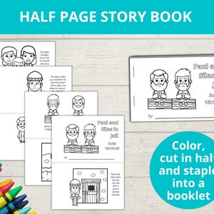 Paul and Silas, Bible Story Crafts, Paul and Silas in Jail, Bible ...