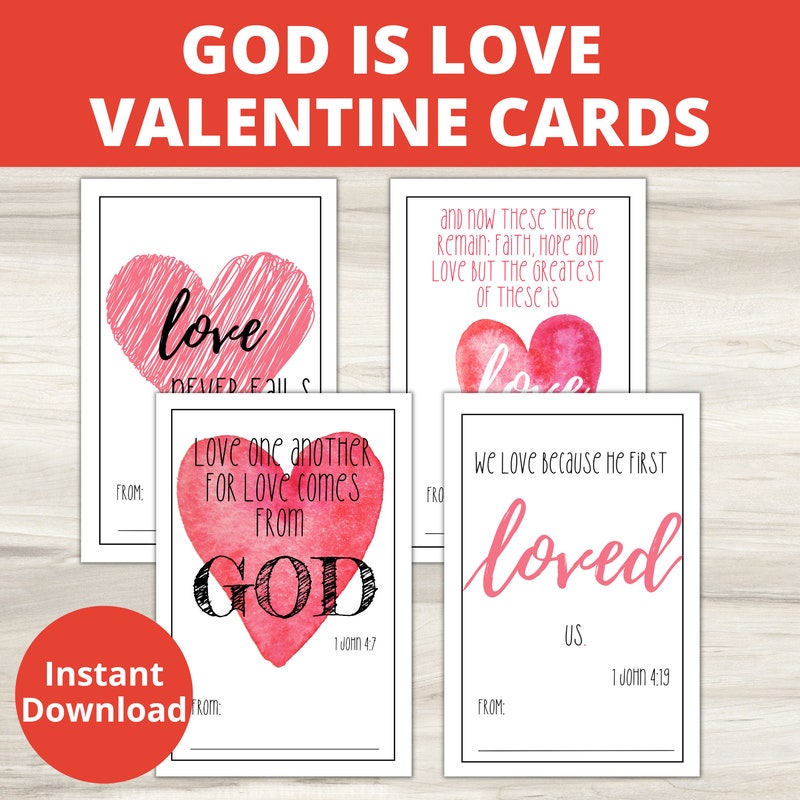 Christian Valentines - Etsy