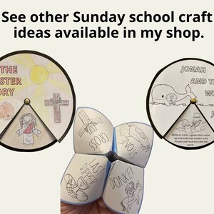 Jesus Dies on Cross, Holy Week Craft, Sunday School Activity, Bible ...