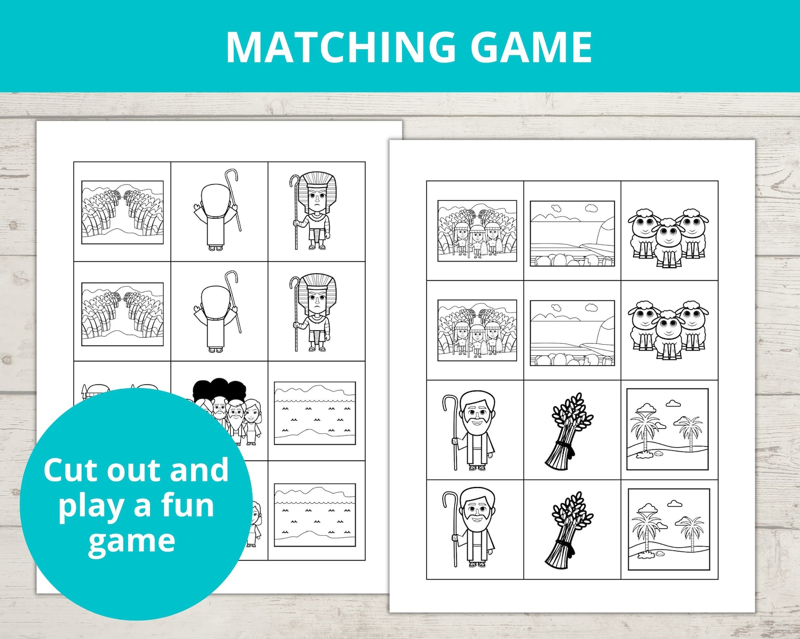 Crossing the Red Sea, Parting the Red Sea, Moses Red Sea Craft, Moses ...