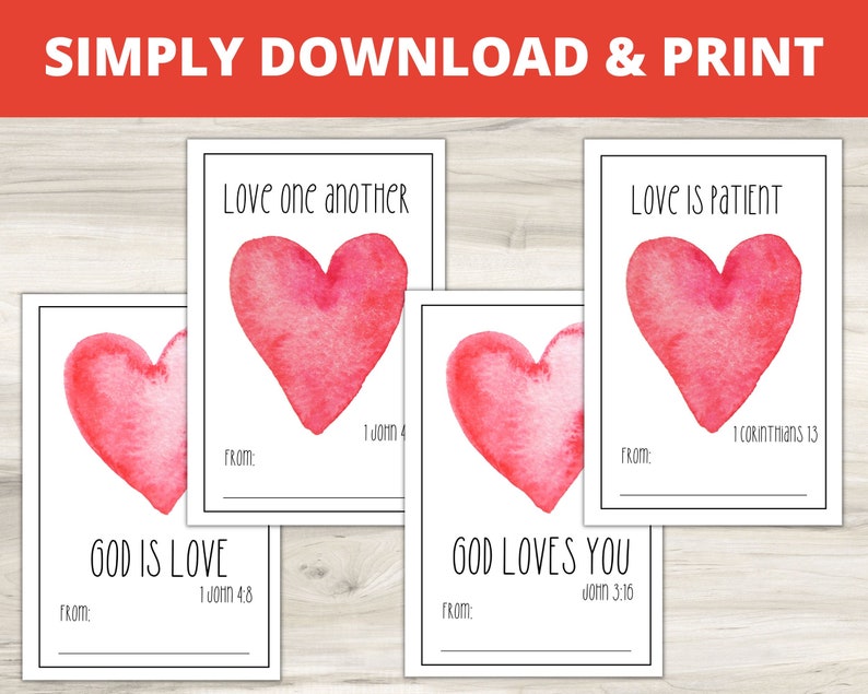 Christian Valentines, Love One Another, Valentine Card, Scripture ...