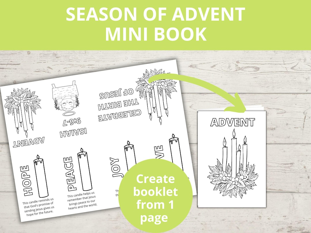Advent for Kids, Advent Coloring, Christmas Advent, Craft Sunday School ...