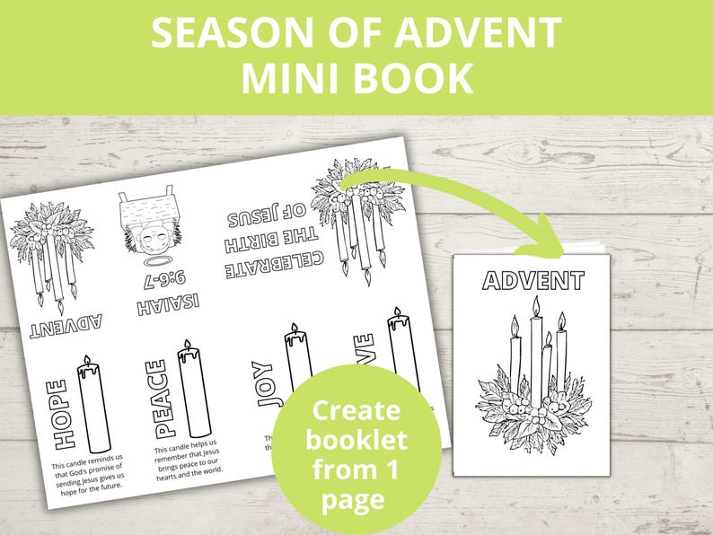 Advent for Kids, Advent Coloring, Christmas Advent, Craft Sunday School ...