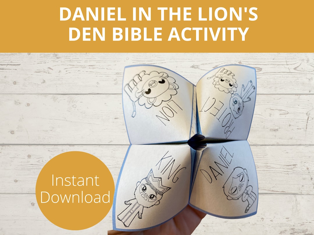 Daniel in the Lion's Den, Sunday School Crafts, Daniel and the Lion's ...