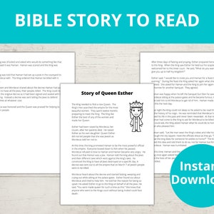 Queen Esther Printable, for Such a Time as This, Esther Bible, Bible ...