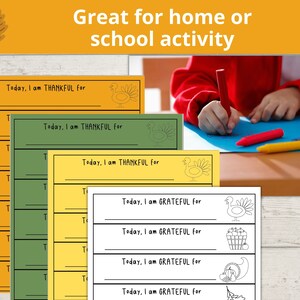 Thanksgiving Craft, I Am Thankful For, Fall Activity Printable ...