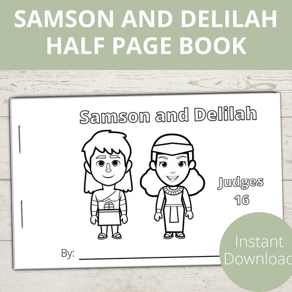 Samson Bible - Etsy