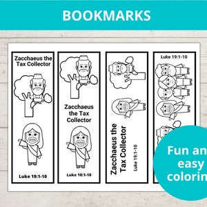Zacchaeus Printable, Zacchaeus the Tax Collector, Bible Story Crafts ...