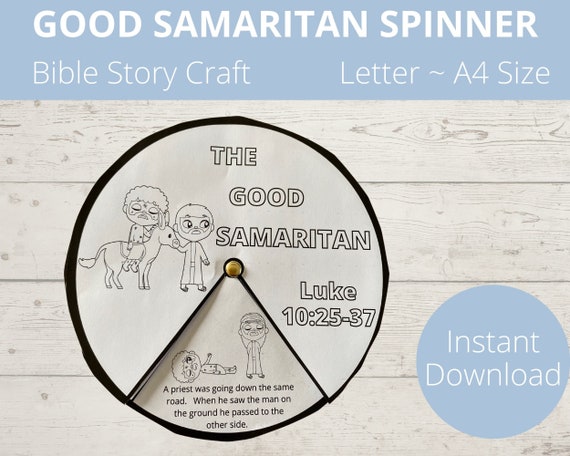 Good Samaritan Craft Sunday School Craft Bible Story - Etsy
