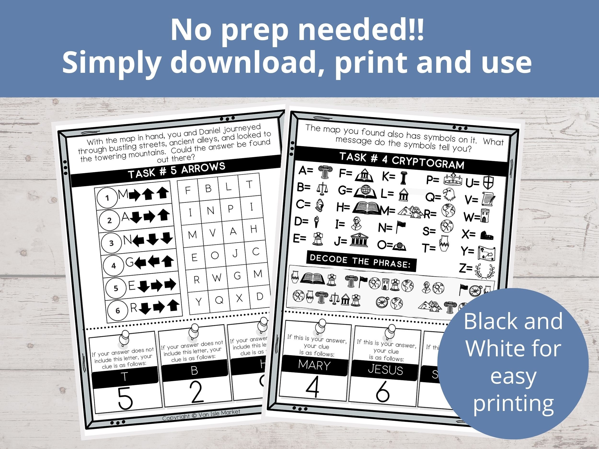 Bible Escape Room, Escape Room Kids, Christmas Nativity Game, Christmas ...