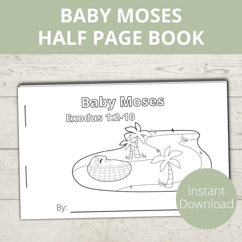 Baby Moses - Etsy