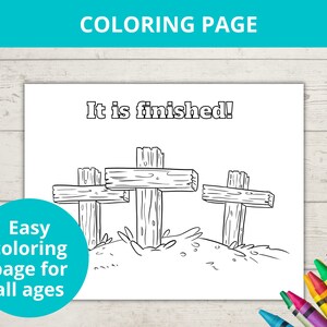 Easter Story Bible Story Activities, Sunday School Craft, Jesus Cross ...