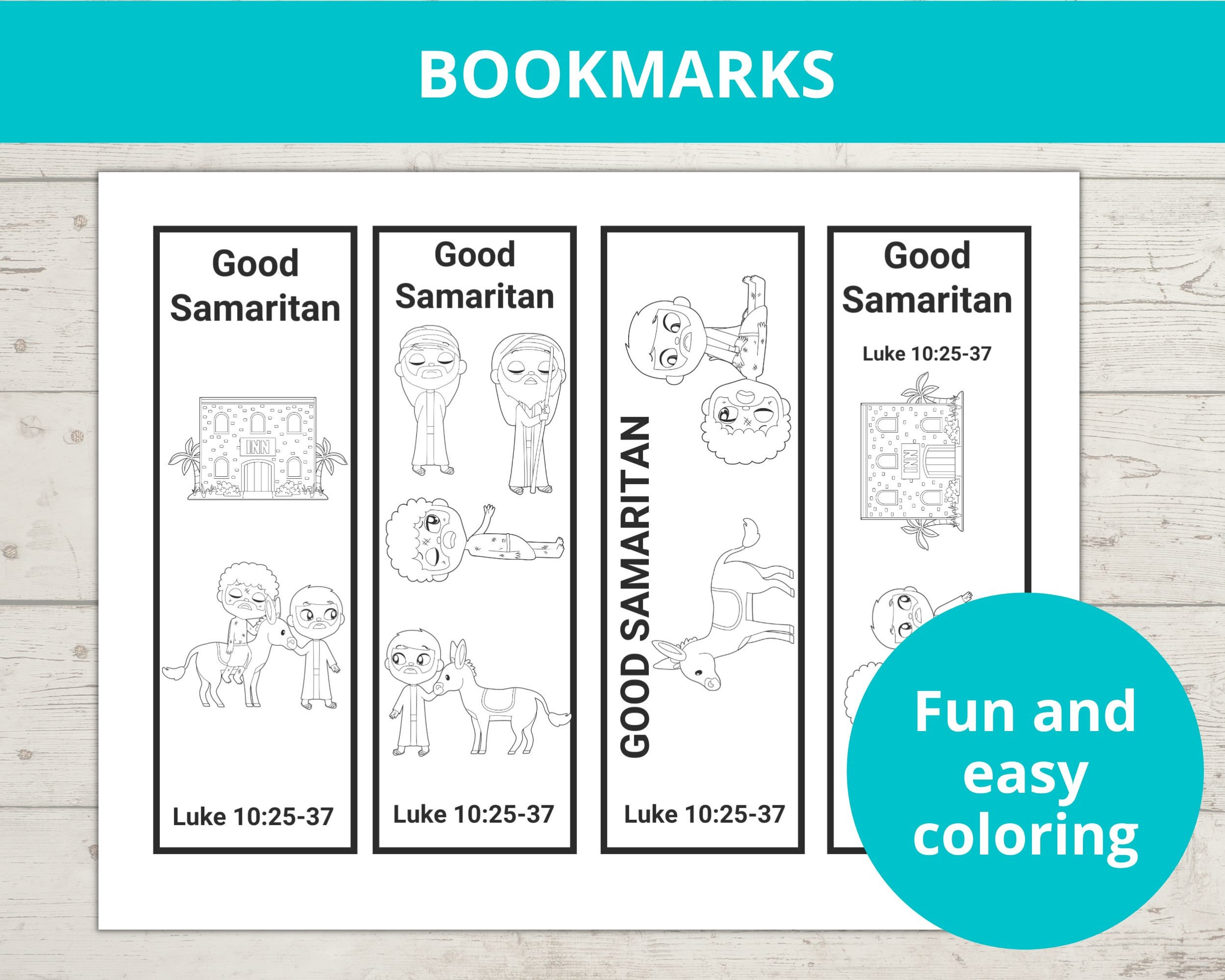 Good Samaritan Bible Story Activities, Sunday School Craft, Activity ...