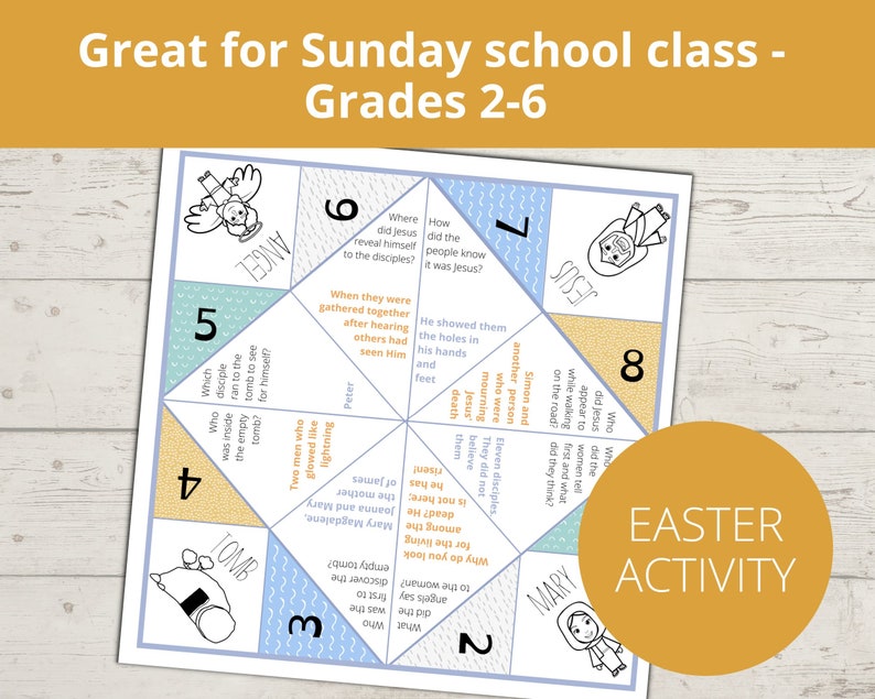 Empty Tomb Craft, Jesus Resurrection, He is Risen, Easter Story for ...