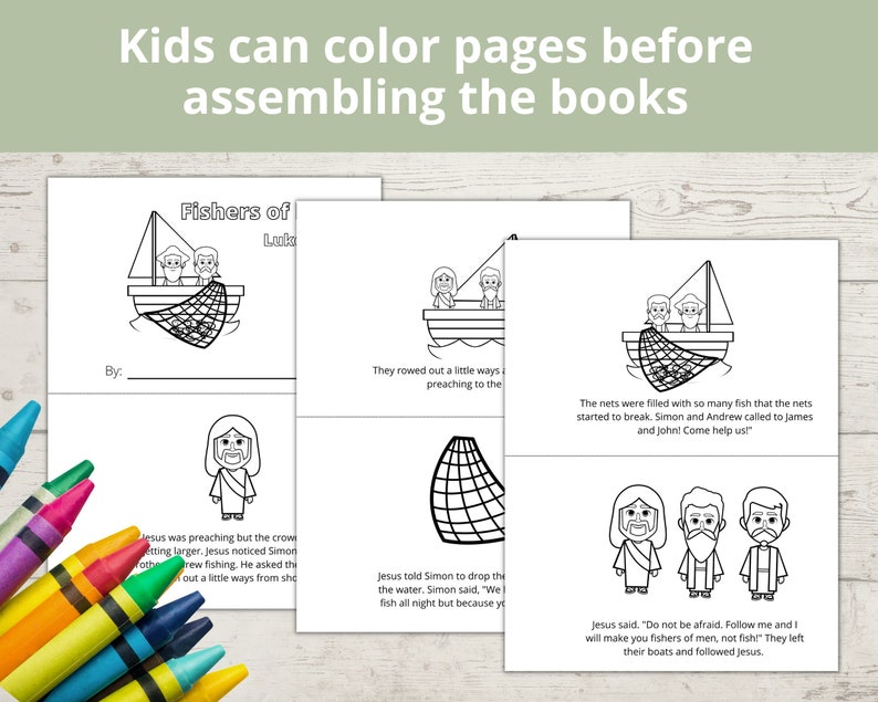 I Will Make You Fishers of Men, Follow Jesus, Following Jesus Craft ...