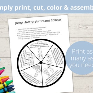 Story of Joseph Sunday School Craft, Coat of Many Colors, Bible Story ...