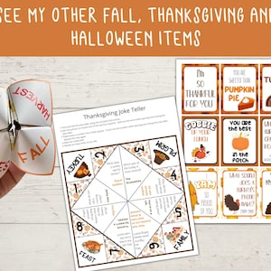 Thanksgiving Craft, I Am Thankful For, Fall Activity Printable ...