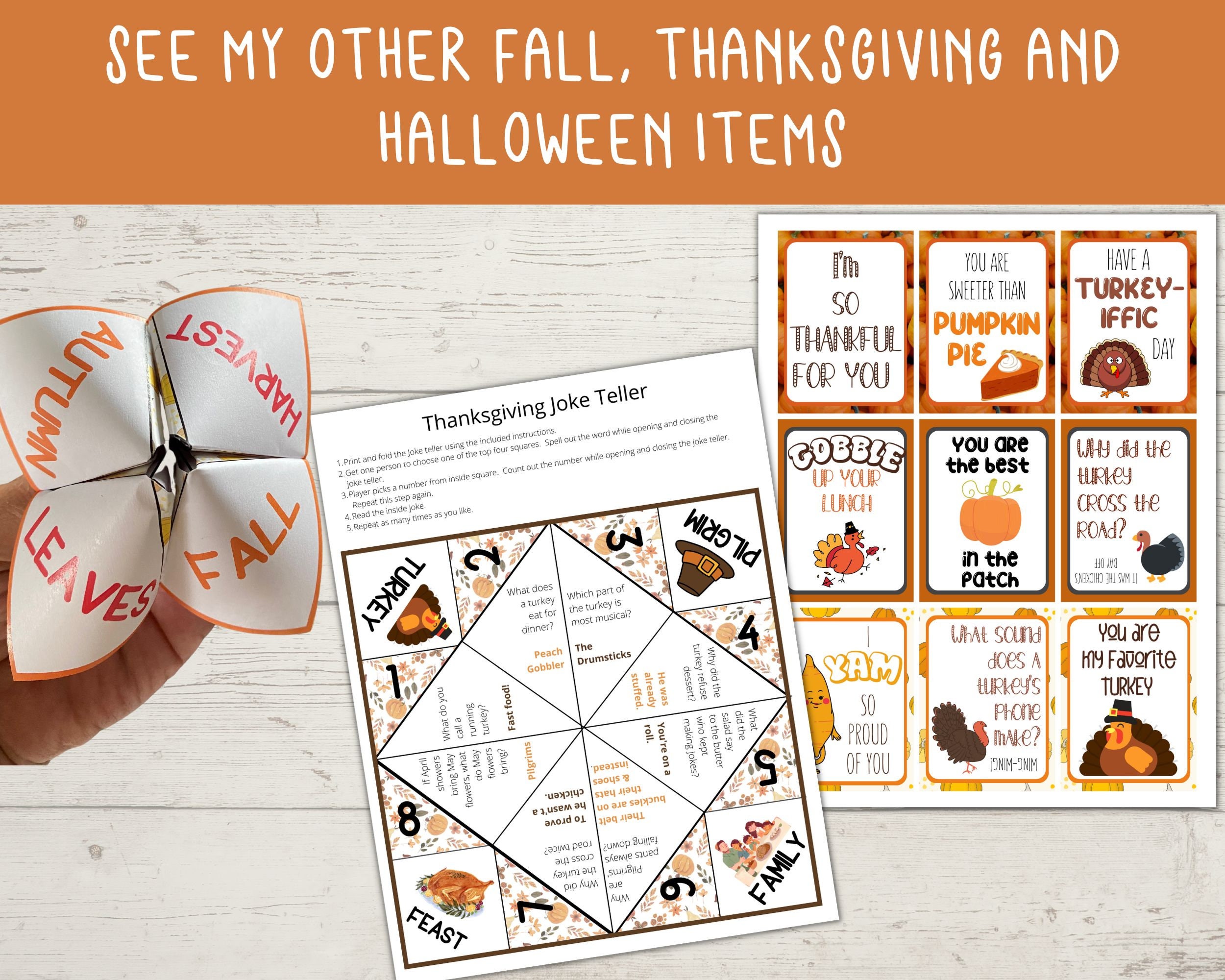 Thanksgiving Craft, I Am Thankful For, Fall Activity Printable ...