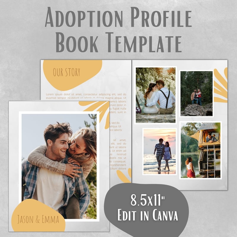 Adoption Book - Etsy