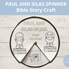 Rahab and the Spies, Printable Bible Coloring Wheel, Sunday School ...