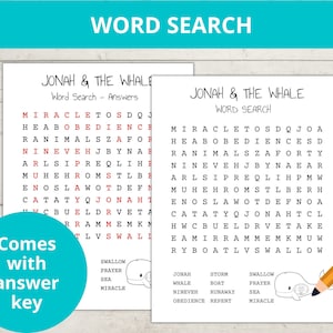 Jonah and the Whale, Bible Story Activities, Sunday School Crafts ...