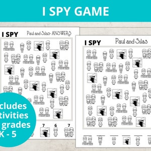 Paul and Silas, Bible Story Crafts, Paul and Silas in Jail, Bible ...