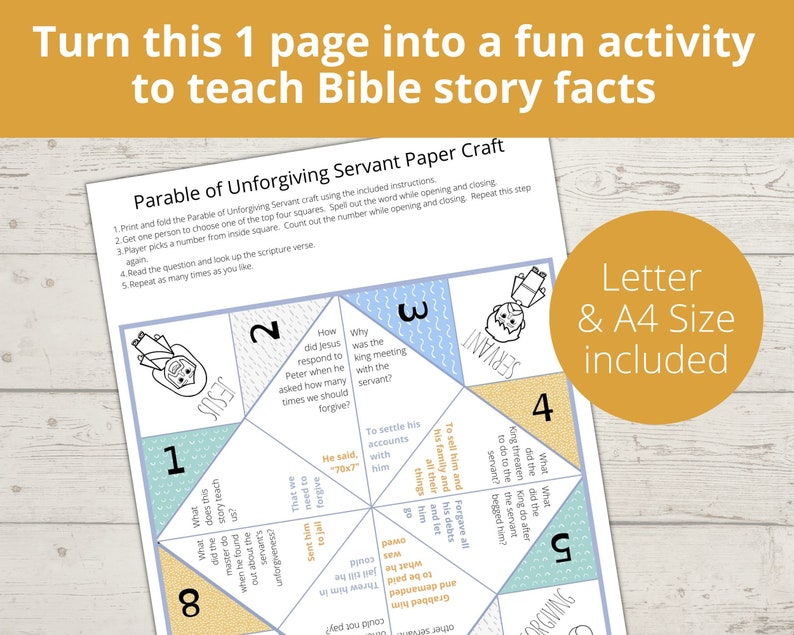 Parable of Unforgiving Servant, Parables of Jesus, Fortune Teller ...