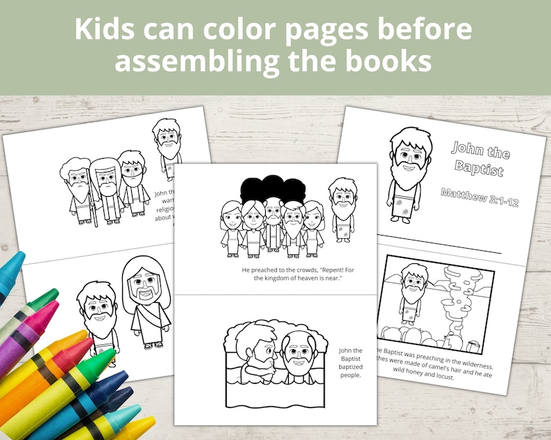 John the Baptist Craft, Sunday School Craft, John Baptist, Matthew 3 ...