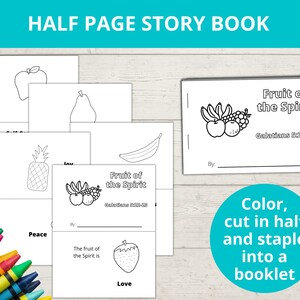 Fruit of the Spirit Activity Pack, Printable Bible Story Activities ...