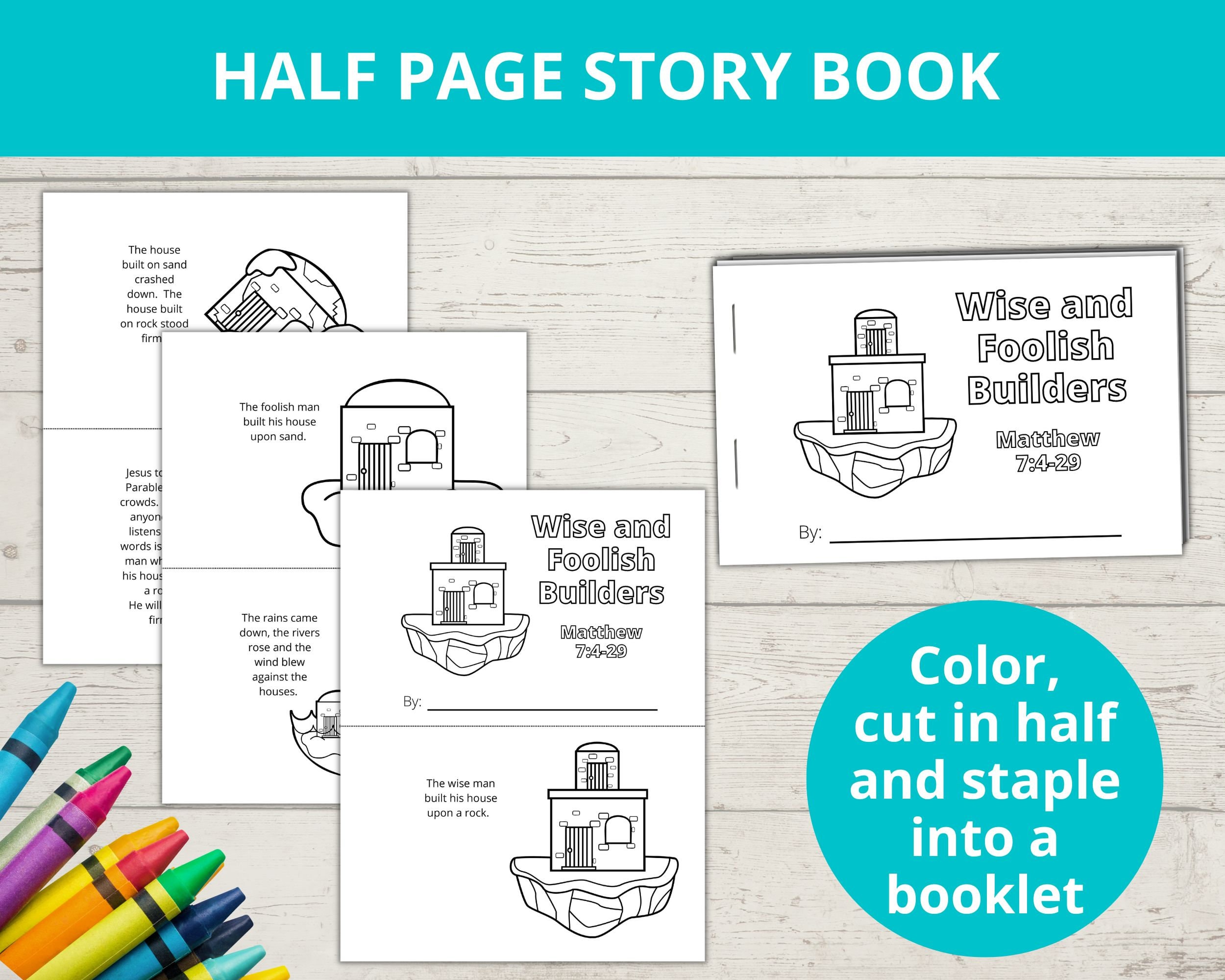 Wise and Foolish Builder, Parables of Jesus, House on the Rock, I Spy ...