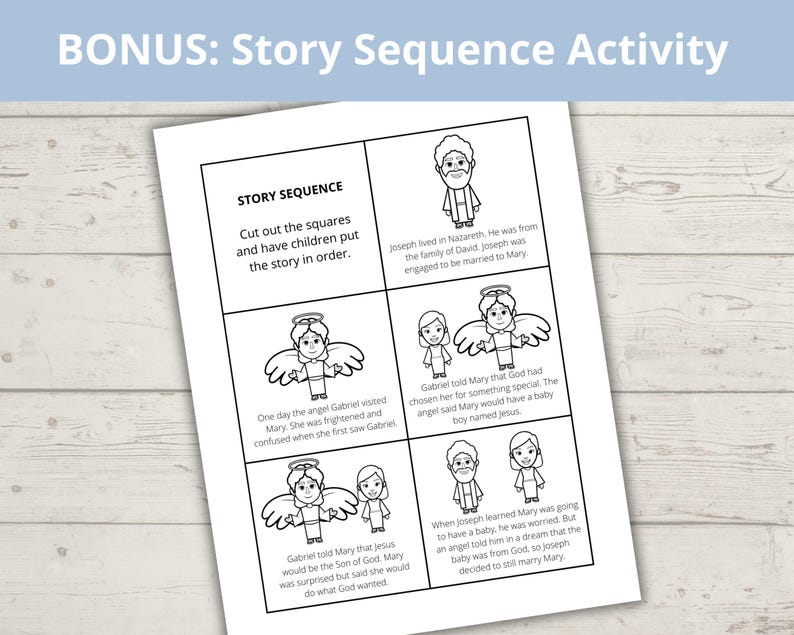 Angel Gabriel Visits Mary, Mary Visited by Angel, Mary and Joseph ...