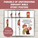 Parable of Unforgiving Servant, Bible Crafts for Kids, Church Bulletin ...