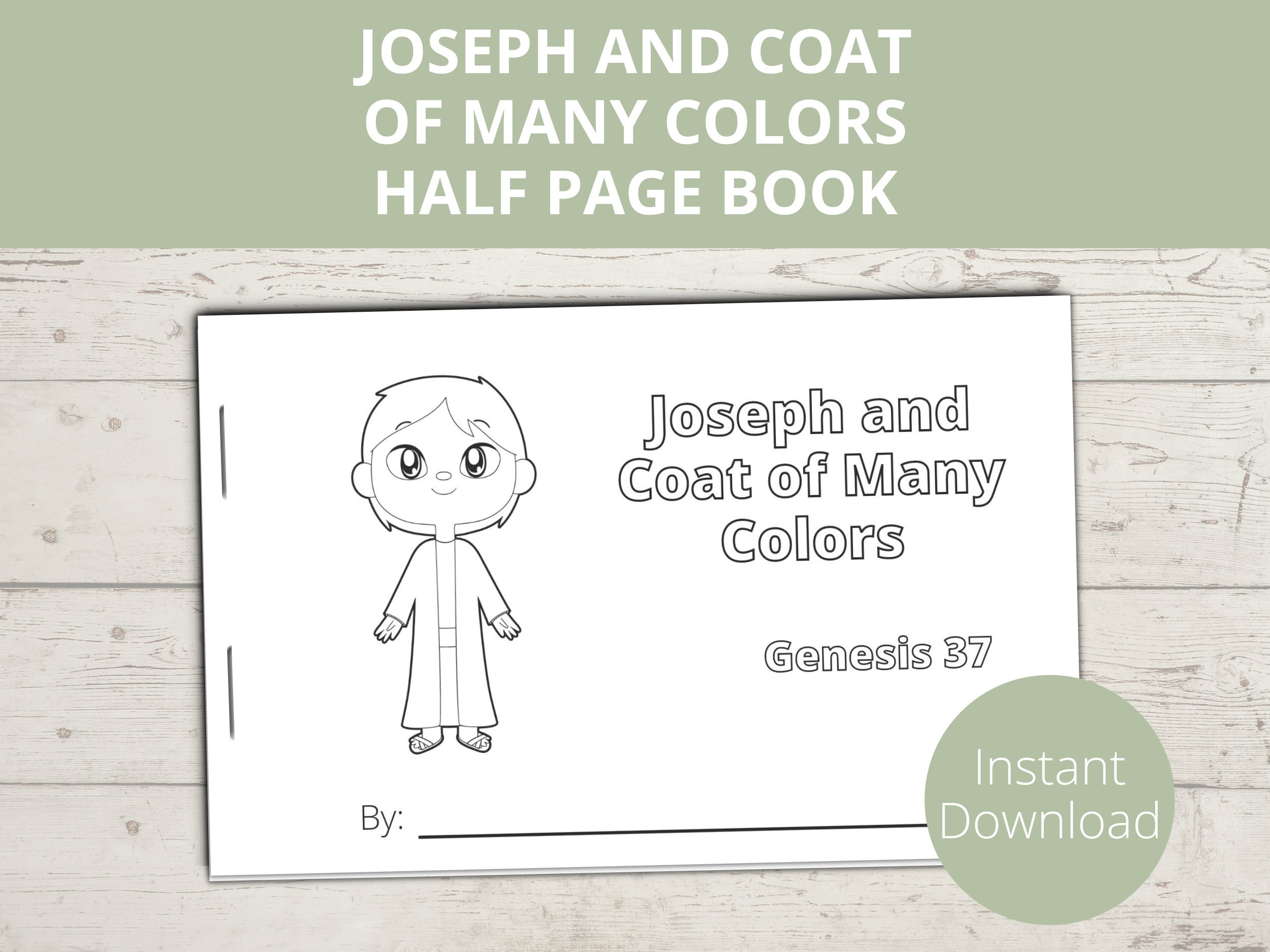 Joseph Coat of Many Colors, Story of Joseph, Joseph in the Pit, Sunday ...