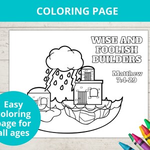 Wise and Foolish Builder, Parables of Jesus, House on the Rock, I Spy ...