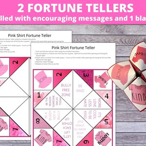 Pink Shirt Day Activity Bundle, Anti-bully Activity, Anti Bullying Day ...