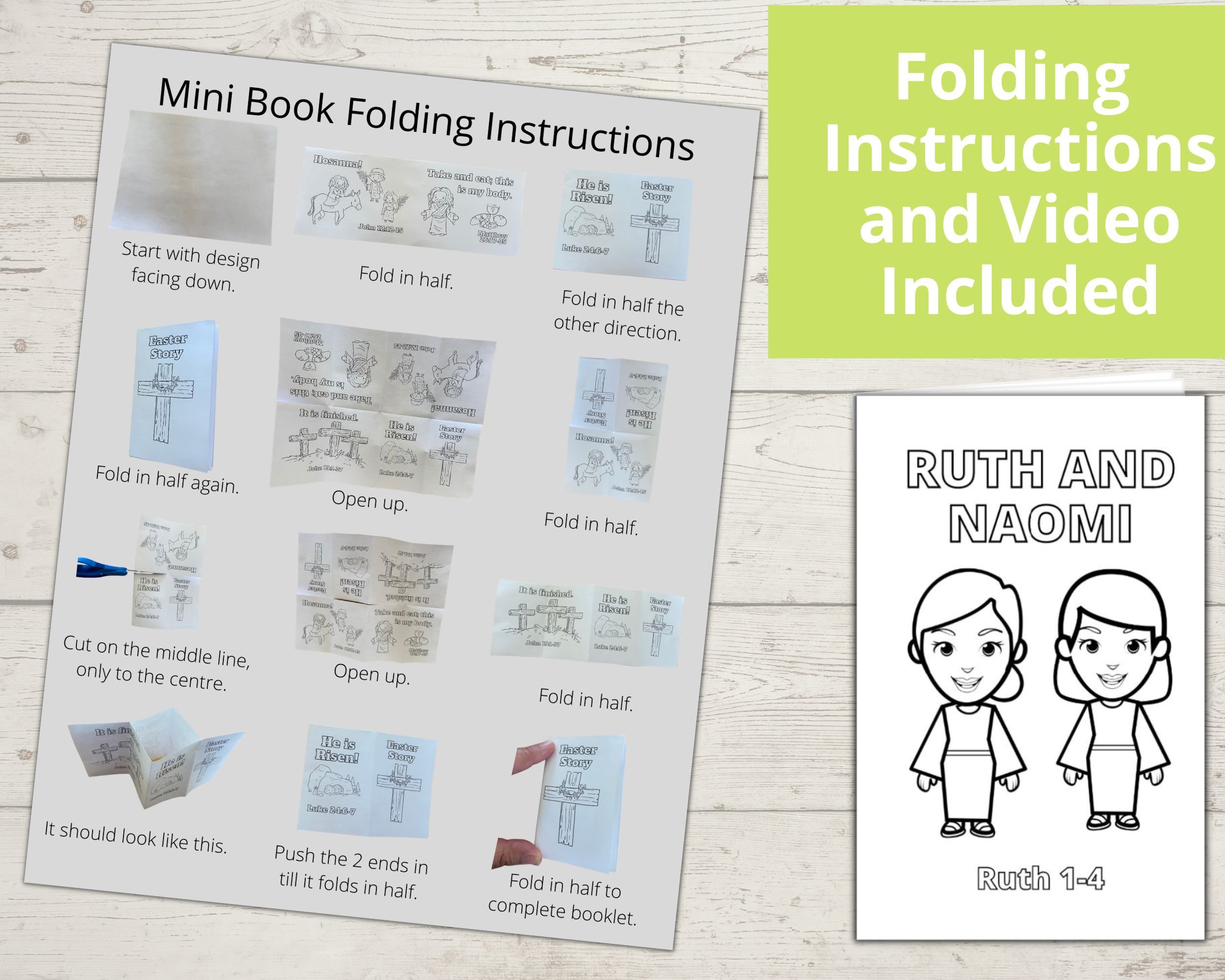 Ruth and Boaz, Ruth and Naomi Bible, Preschool Bible, Homeschool Bible ...