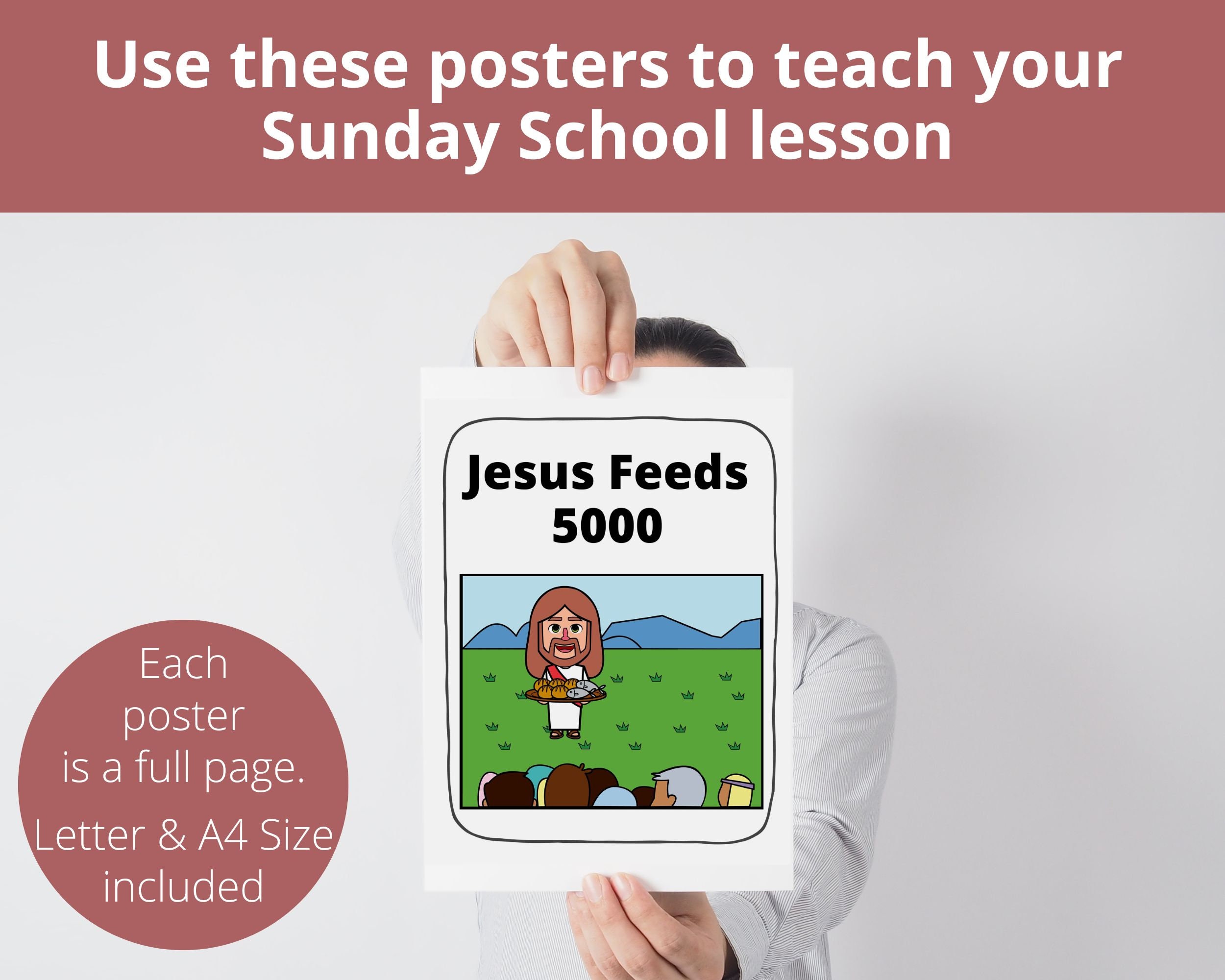 Jesus Feeds 5000, Jesus Feeds the 5000, Bible Story, Loaves and Fish ...